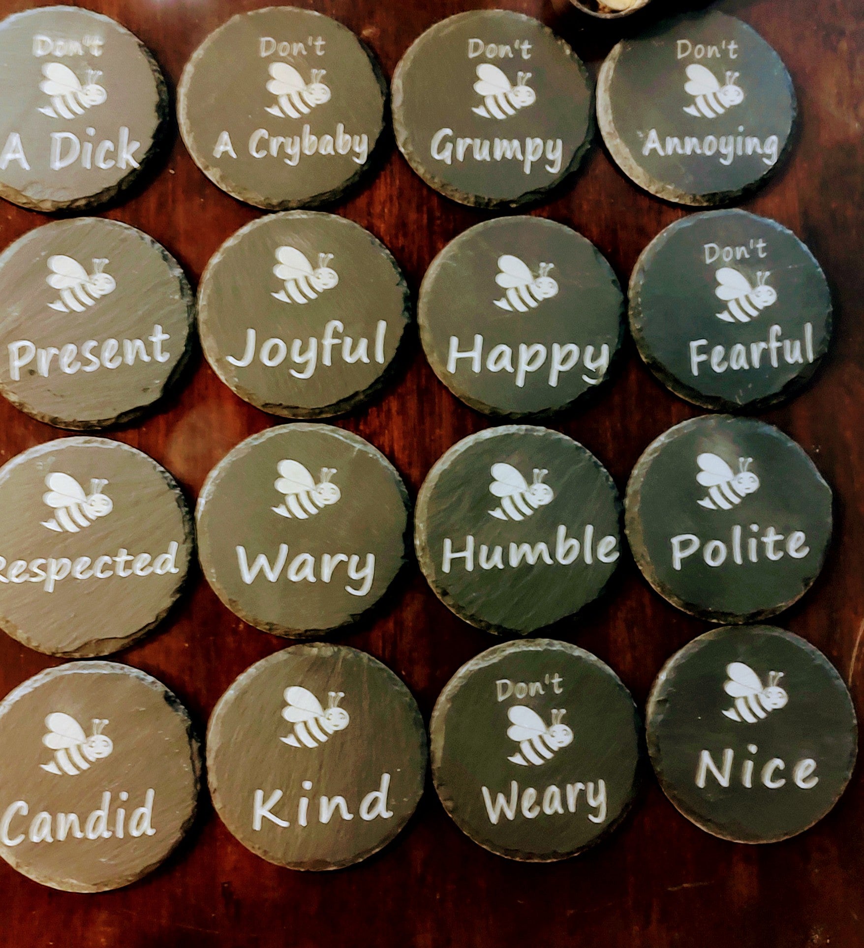 Honey Bee Coasters – TAM Gourmet